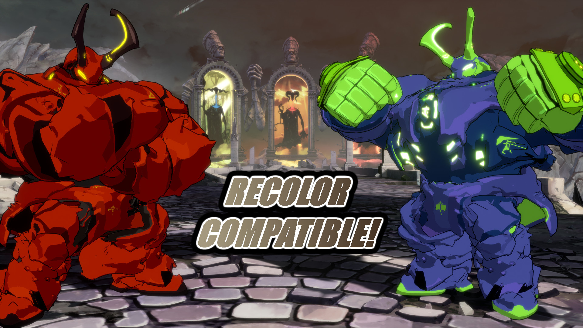 Dark Lord Davoth (DOOM Eternal TAG2) Mod for GUILTY GEAR -STRIVE ...