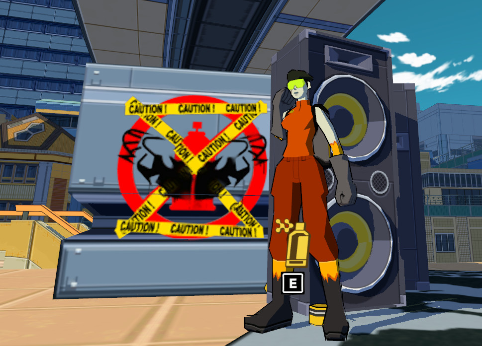 Pyro (JSRF) Mod for Bomb Rush Cyberfunk | BRC Mods