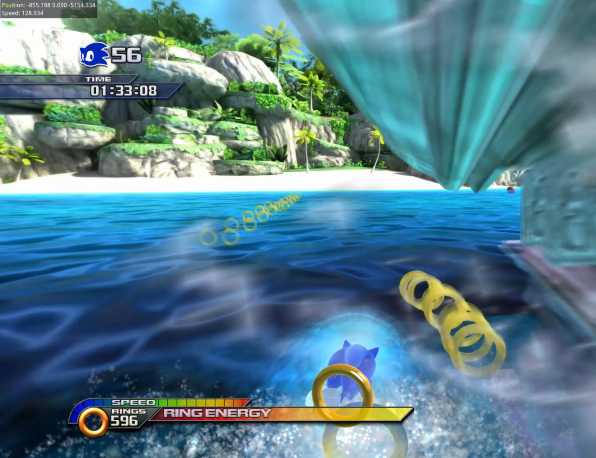 Boost Speed Increase By Rings[Restored] Mod for Sonic Generations (2011 ...