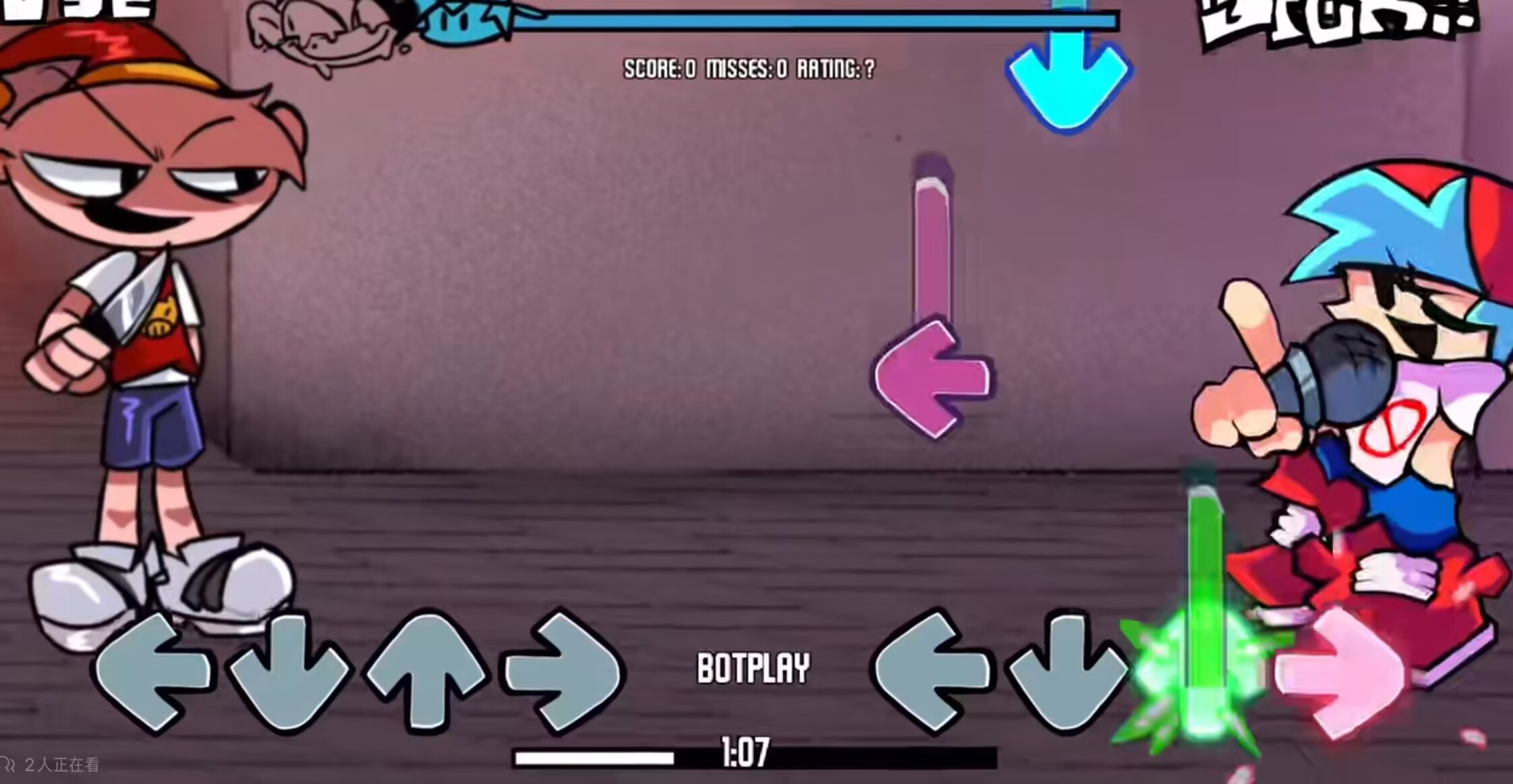 THE PEA SECRET DARKNESS V1 Mod for Friday Night Funkin' | FNF Mods