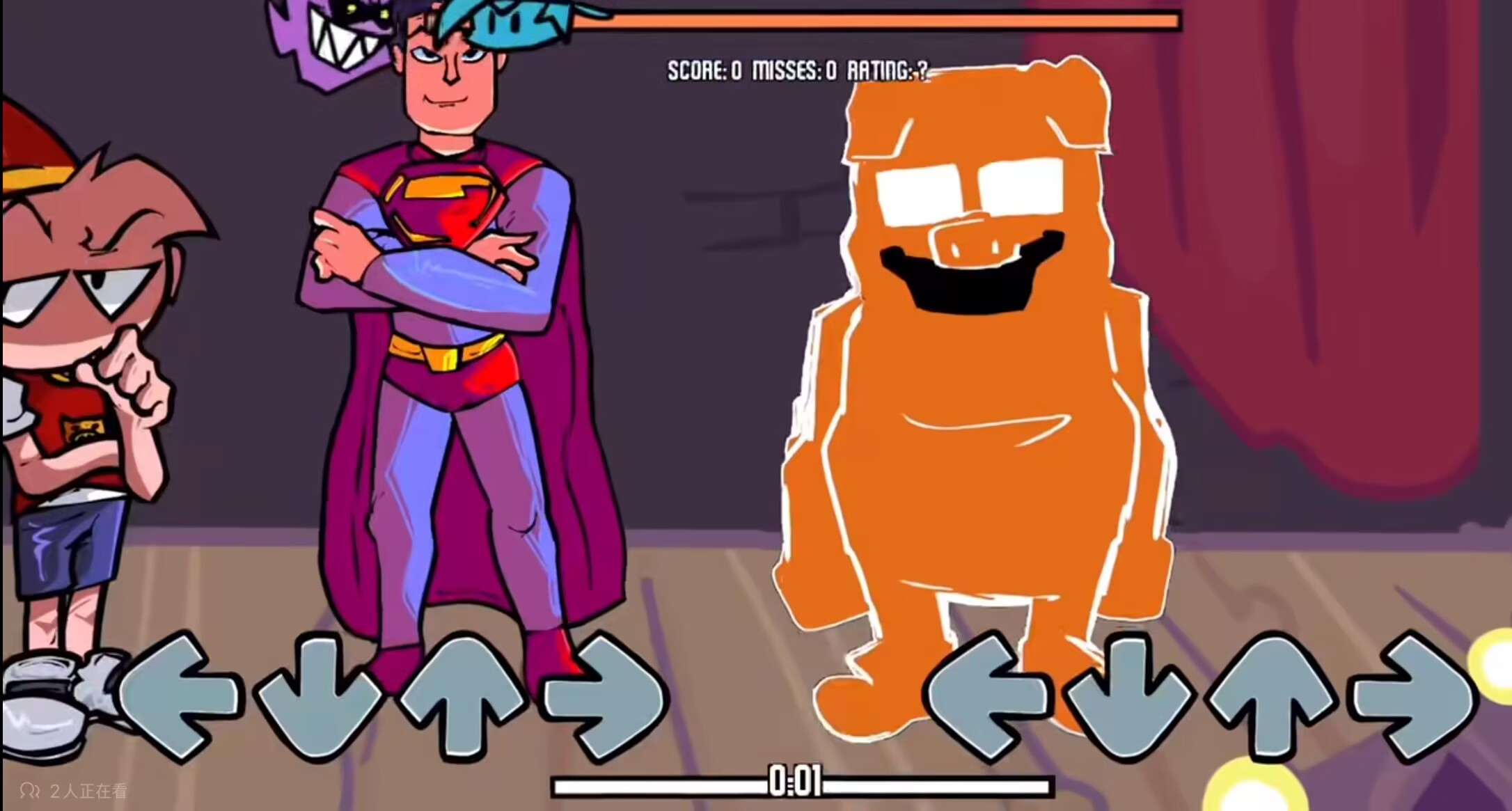 THE PEA SECRET DARKNESS V1 Mod for Friday Night Funkin' | FNF Mods