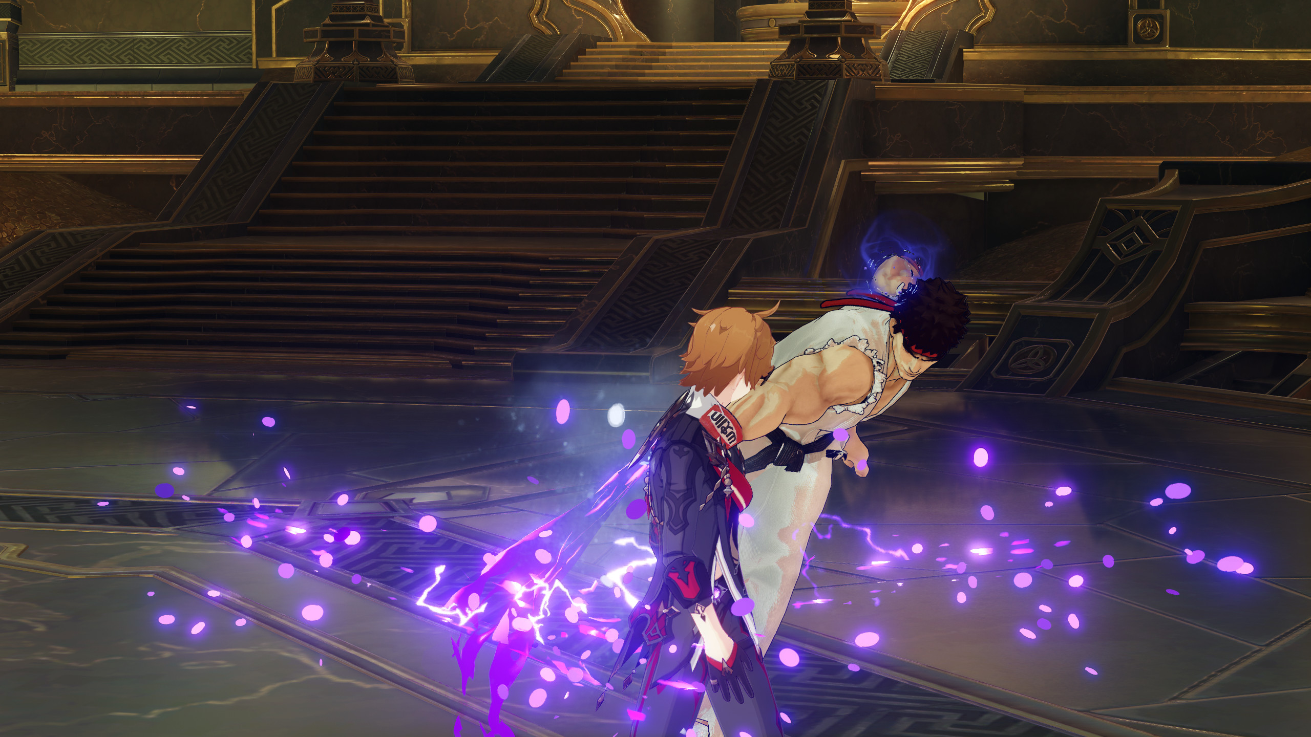 Ryu over Wriothesley | Street Fighter Mod for Genshin Impact | GI Mods