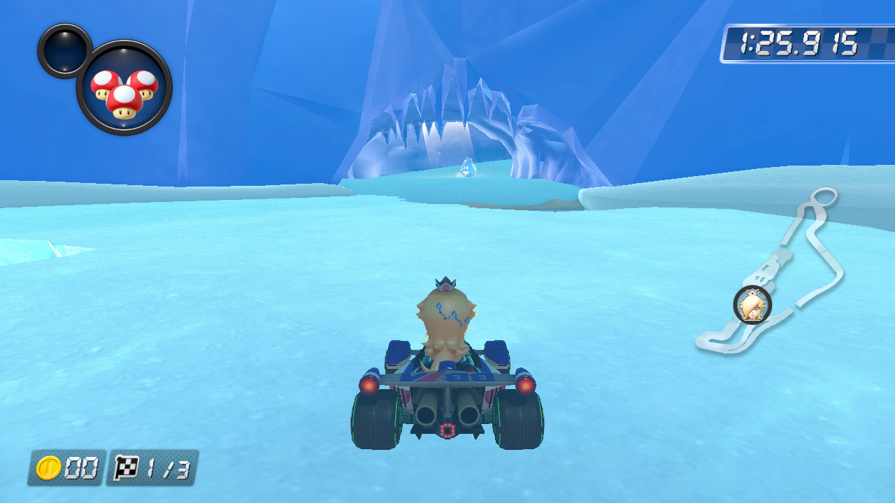 3DS Rosalina's Ice World in MK8 Mod for Mario Kart 8 | MK8 Mods