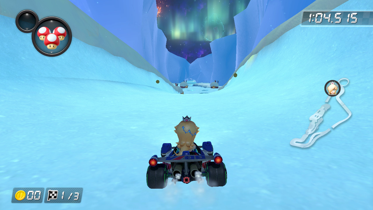 3DS Rosalina's Ice World in MK8 Mod for Mario Kart 8 | MK8 Mods