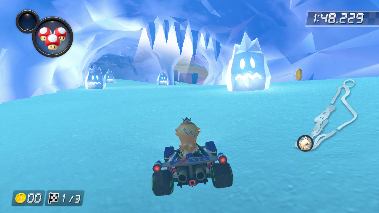 3DS Rosalina's Ice World in MK8 Mod for Mario Kart 8 | MK8 Mods