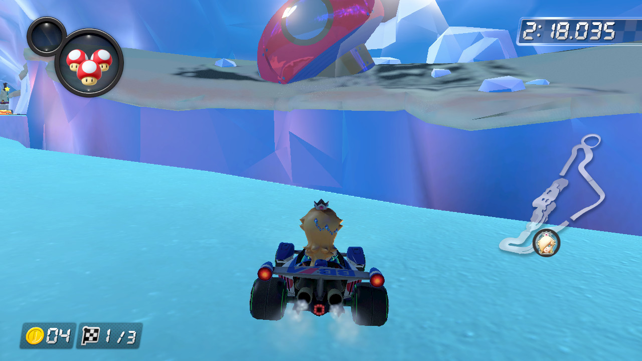 3DS Rosalina's Ice World in MK8 Mod for Mario Kart 8 | MK8 Mods