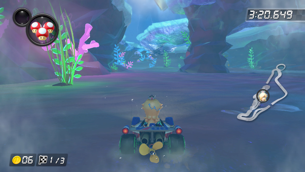 3DS Rosalina's Ice World in MK8 Mod for Mario Kart 8 | MK8 Mods
