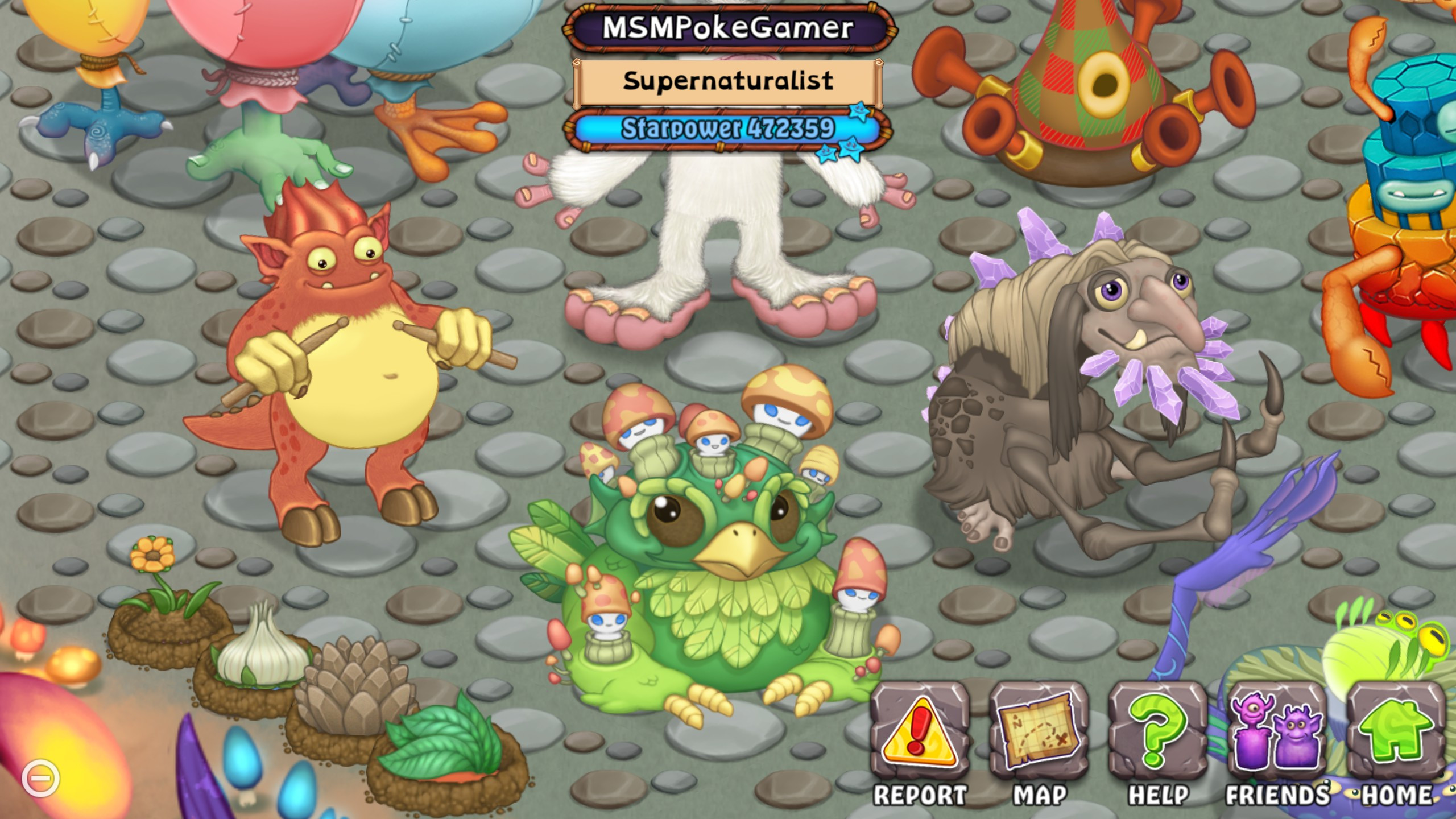 Sporerow On Faerie Island Over Stogg! Mod for My Singing Monsters | MSM ...