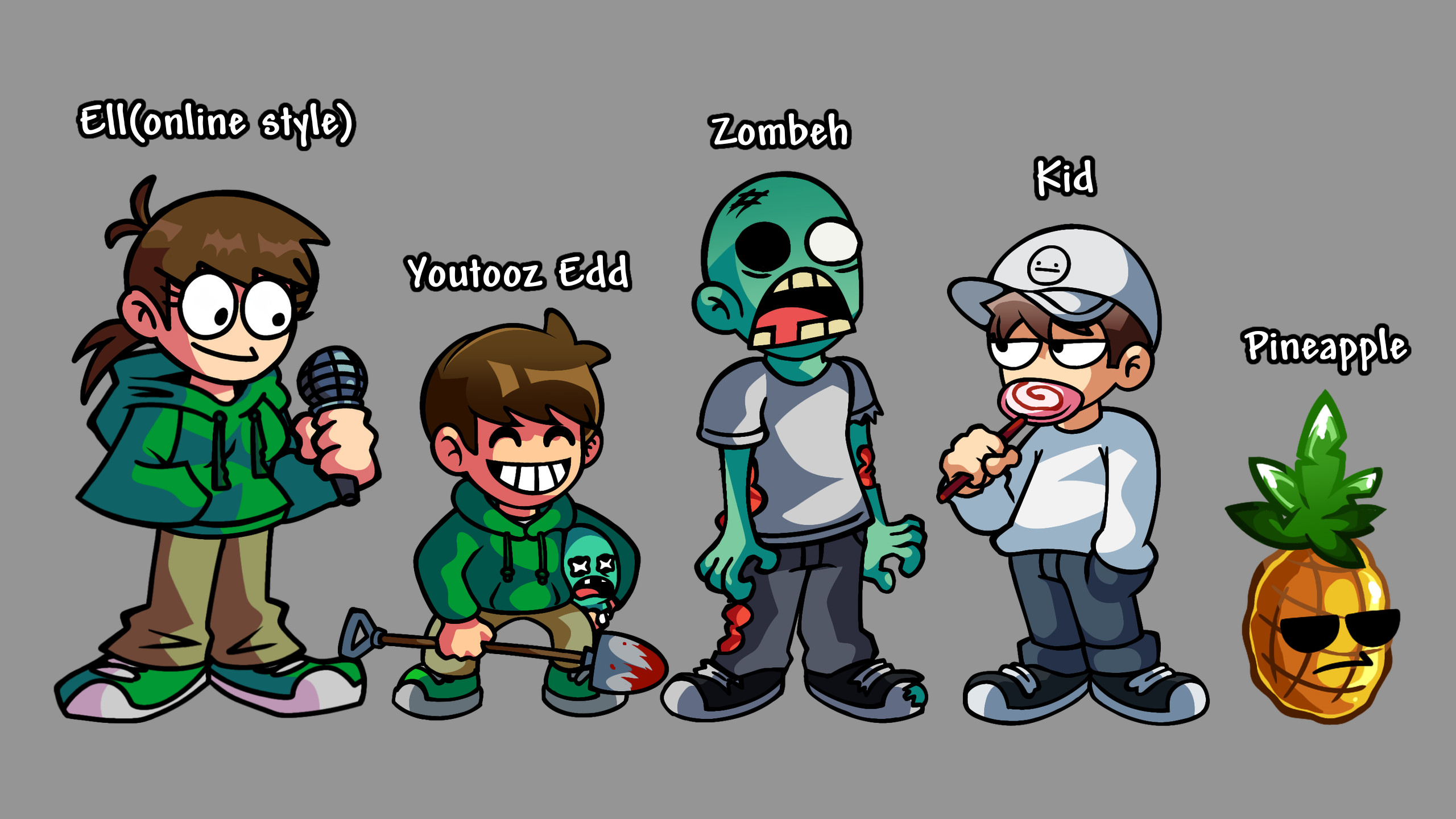 Eddsworld Sprites Pack Mod for Friday Night Funkin' | FNF Mods
