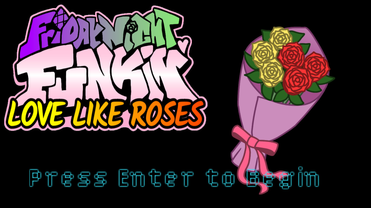 Friday Night Funkin': Love Like Roses Mod for Friday Night Funkin ...