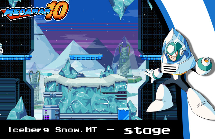 Megaman 10 - Iceberg Snow.MT (9.4/CMC+) Mod for Super Smash Bros ...