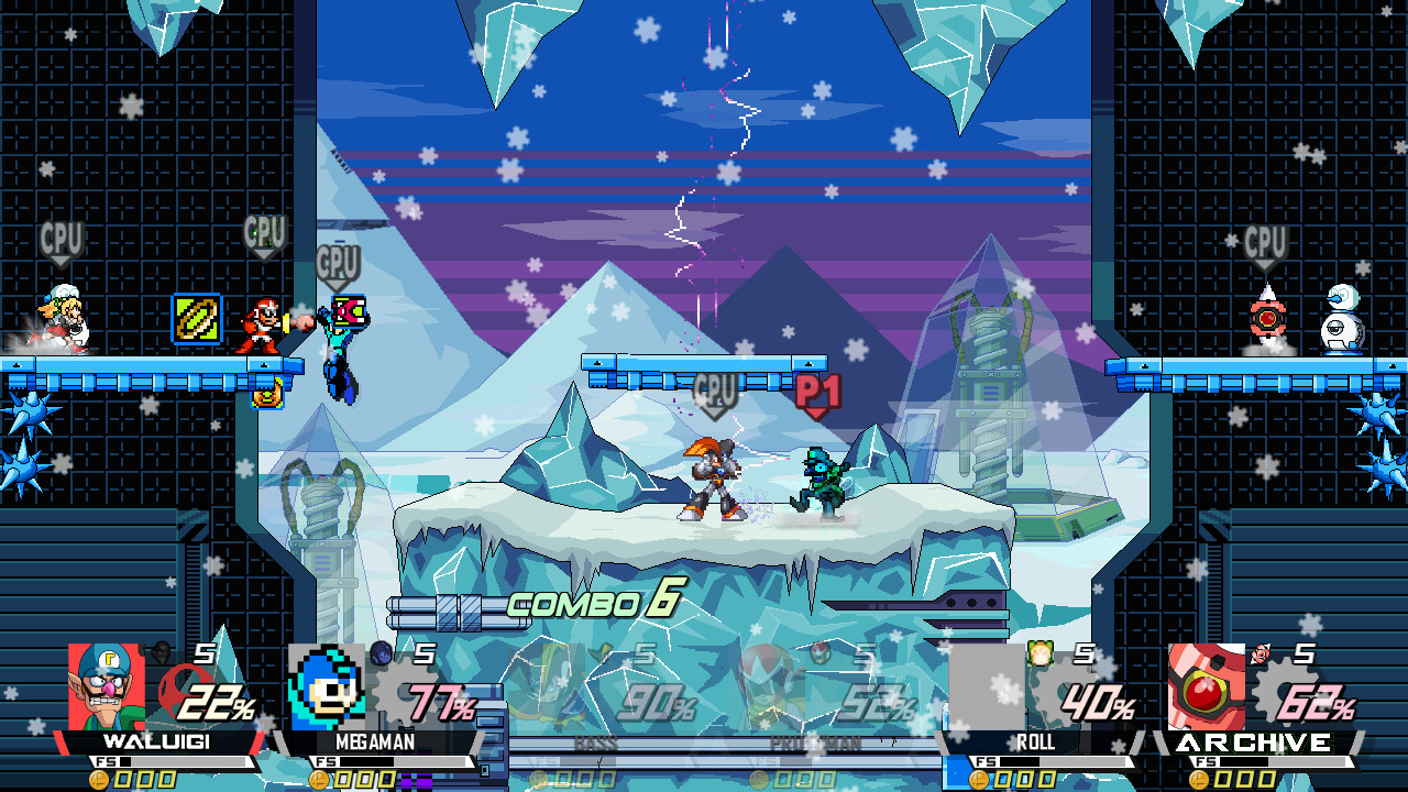 Megaman 10 - Iceberg Snow.MT (9.4/CMC+) Mod for Super Smash Bros ...