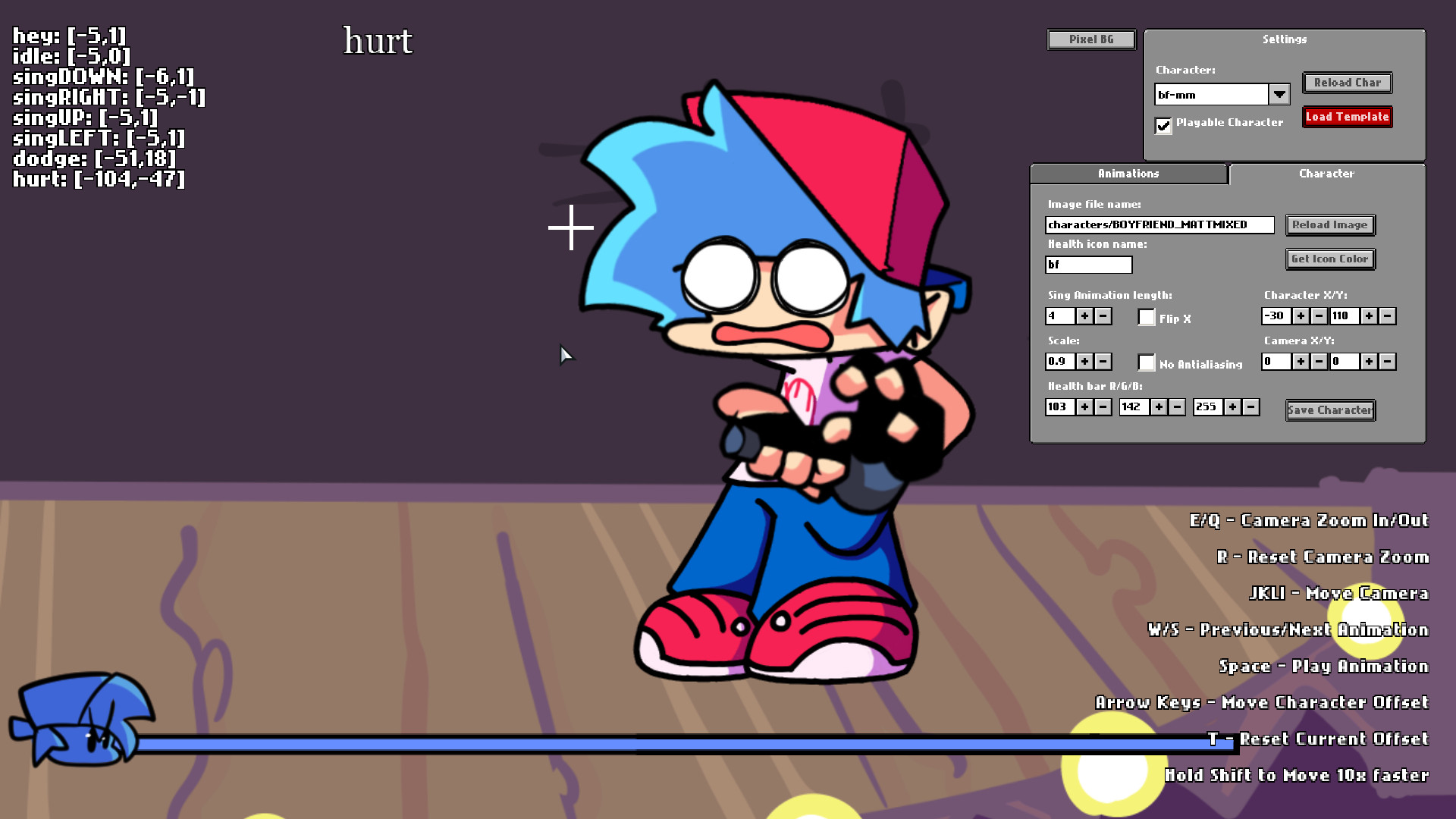 Boyfriend (MattMixed!!) (+json) Mod for Friday Night Funkin' | FNF Mods