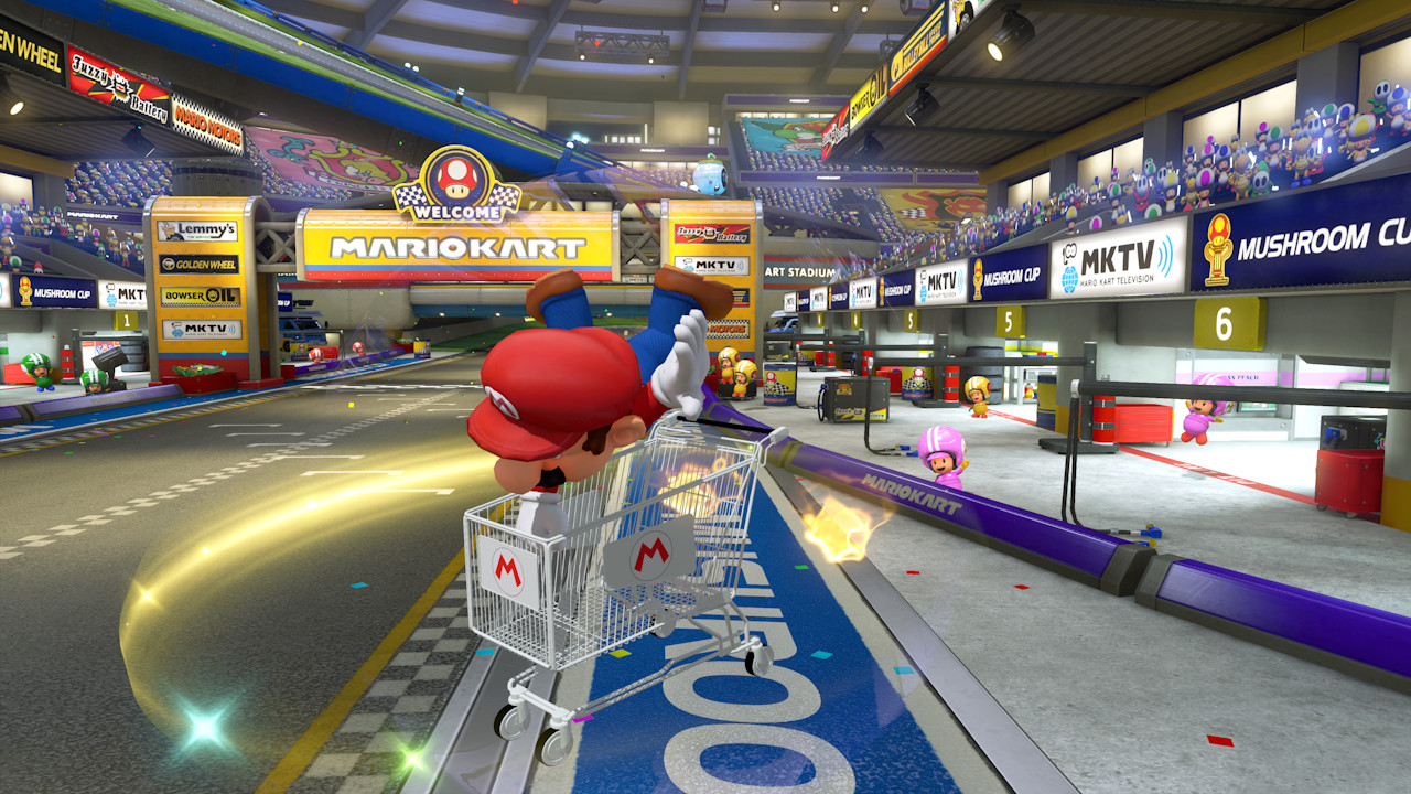 Shopping Cart Mod for Mario Kart 8 Deluxe | MK8D Mods