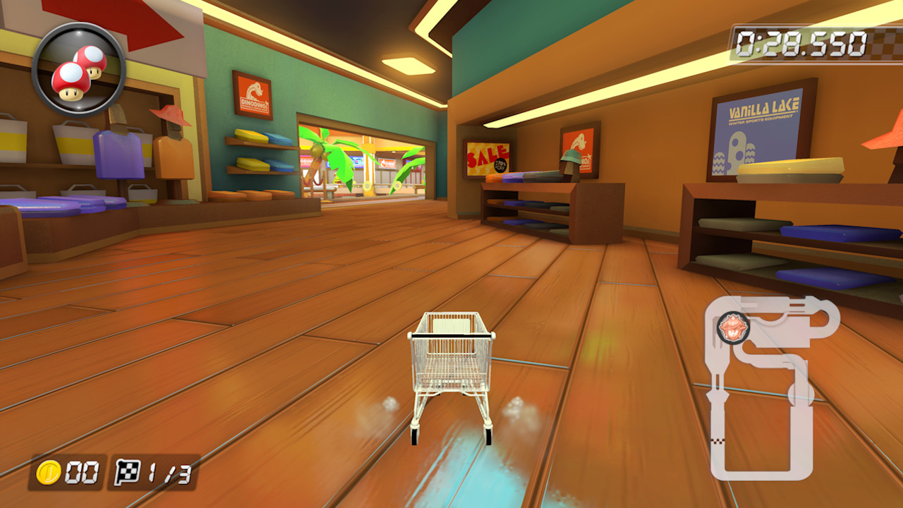 Shopping Cart Mod for Mario Kart 8 Deluxe | MK8D Mods