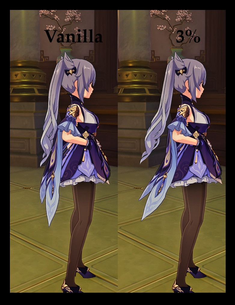 Keqing "3%" Thiccer Mod for Genshin Impact | GI Mods