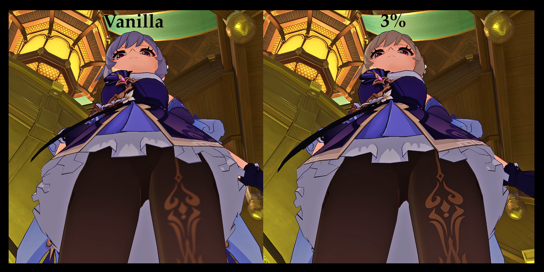 Keqing "3%" Thiccer Mod for Genshin Impact | GI Mods