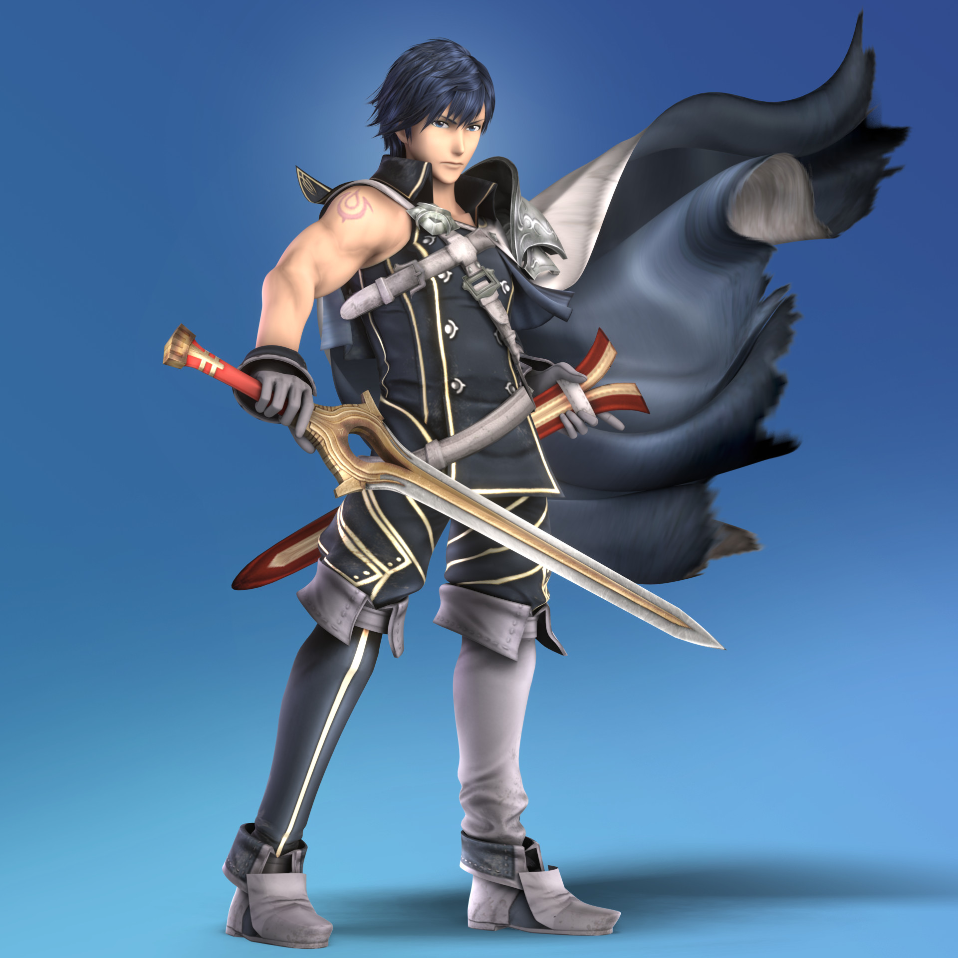 Chrom Ultimate Pose Cosmetic Pack Revised Mod for Super Smash Bros ...