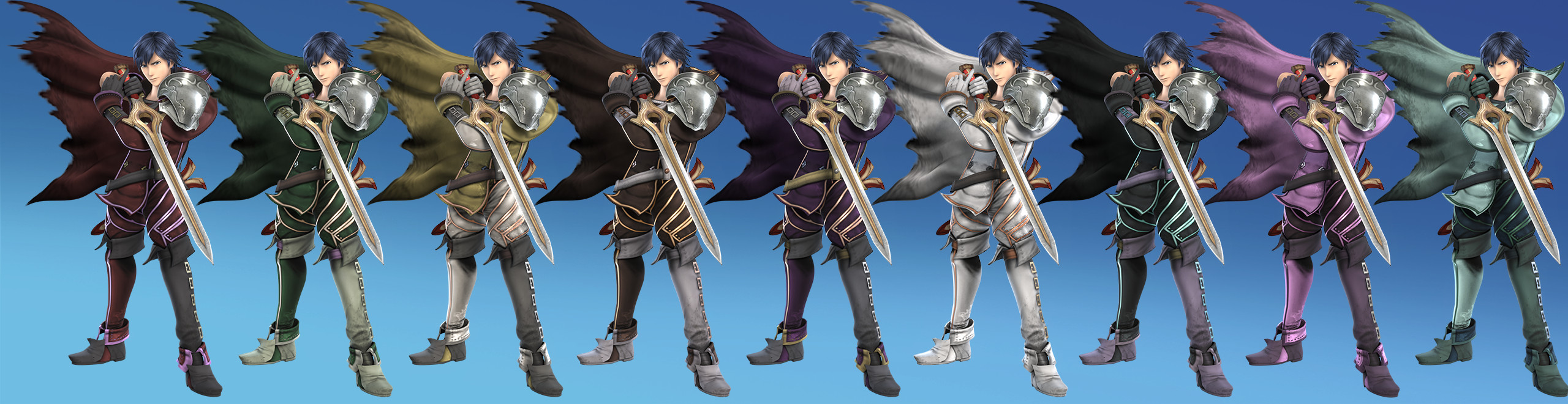 Chrom Awakening Pose Cosmetic Pack Revised Mod for Super Smash Bros ...