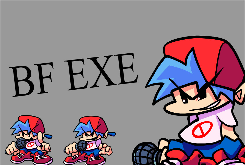 BF.EXE (My Version) Mod for Friday Night Funkin' | FNF Mods