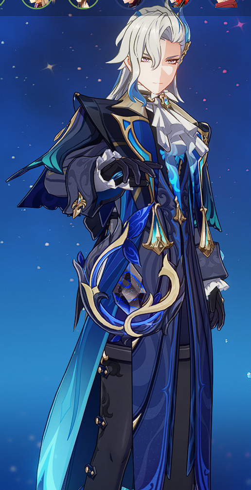 Prototype Amber to Blue Frostbearer Mod for Genshin Impact | GI Mods