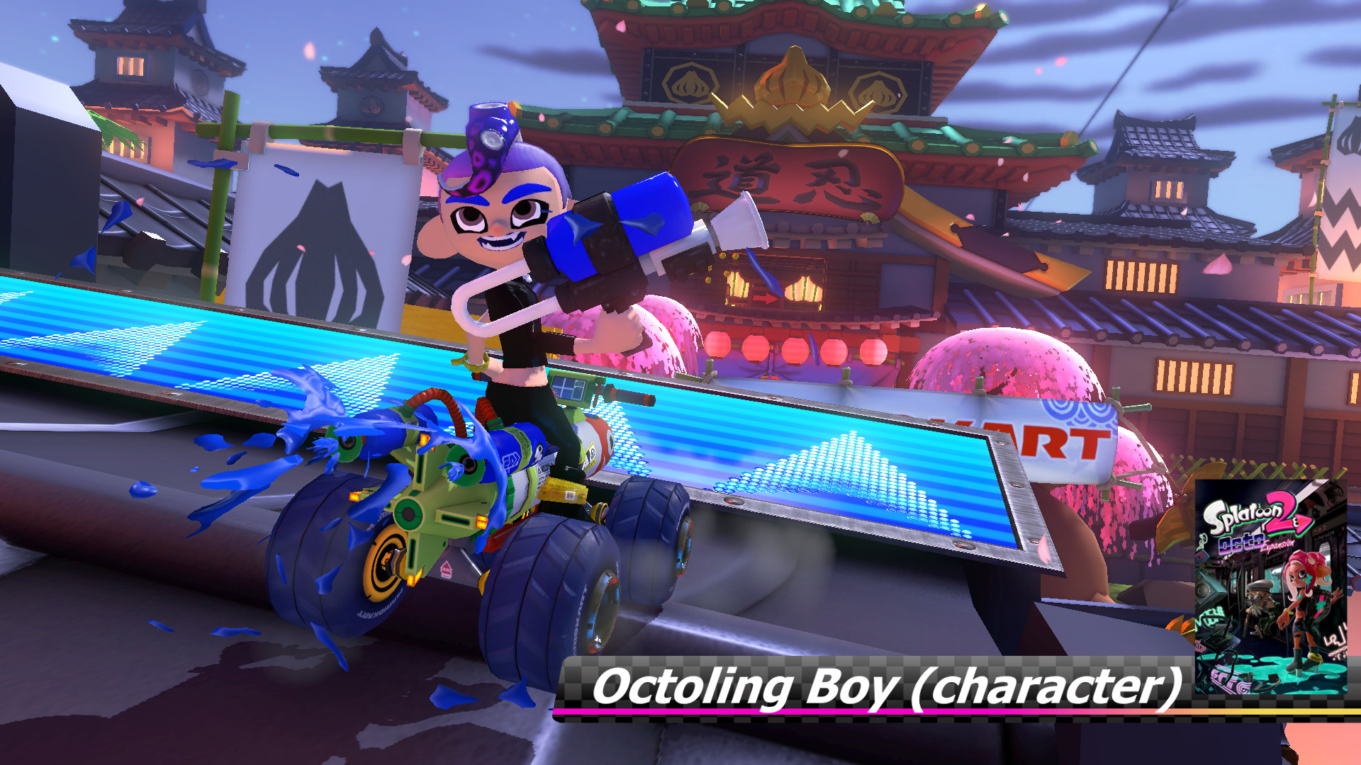 Octoling Girl & Octoling Boy [Agent 8] Mod for Mario Kart 8 Deluxe ...