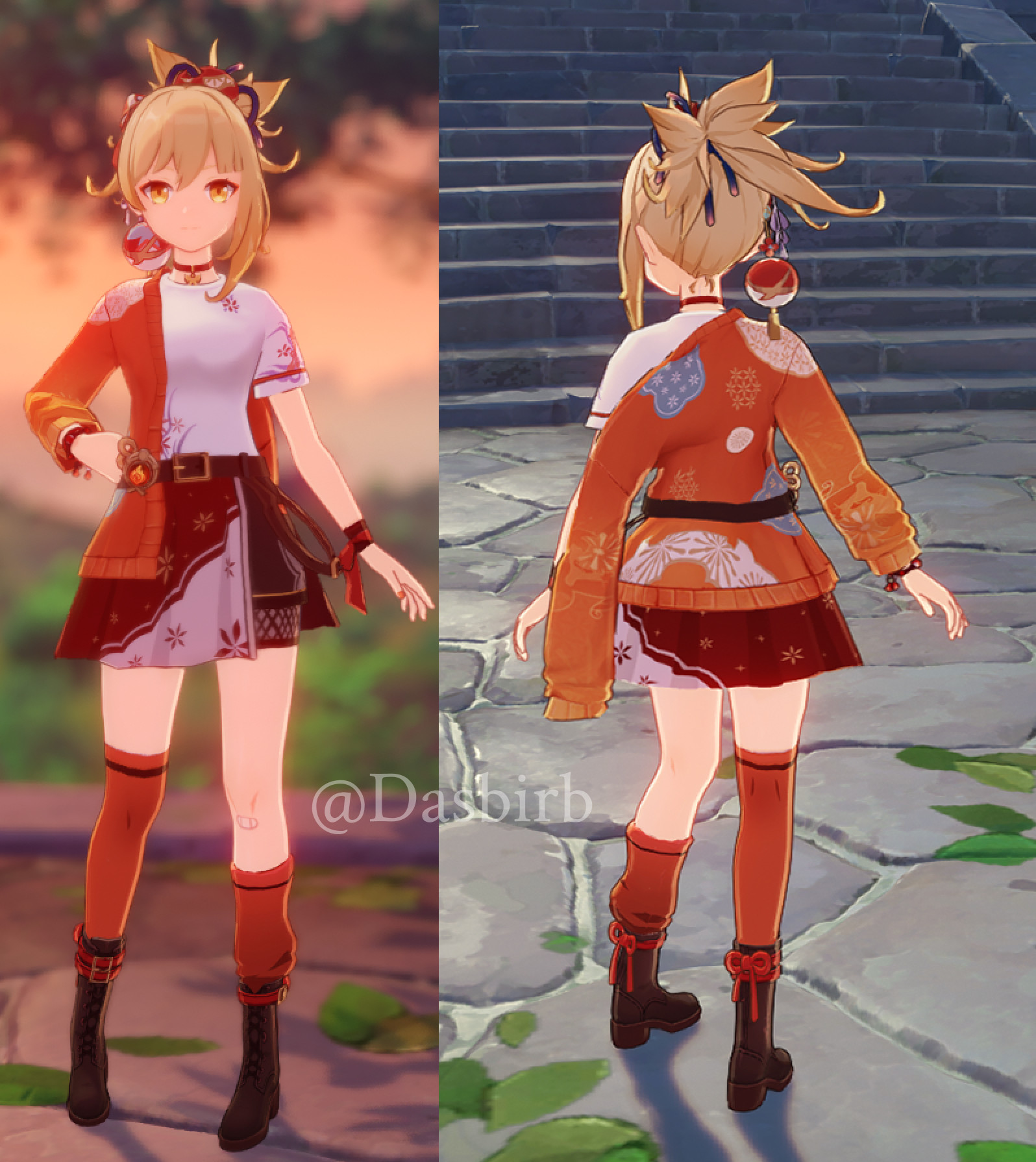 Yoimiya Birthday Outfit Mod for Genshin Impact | GI Mods