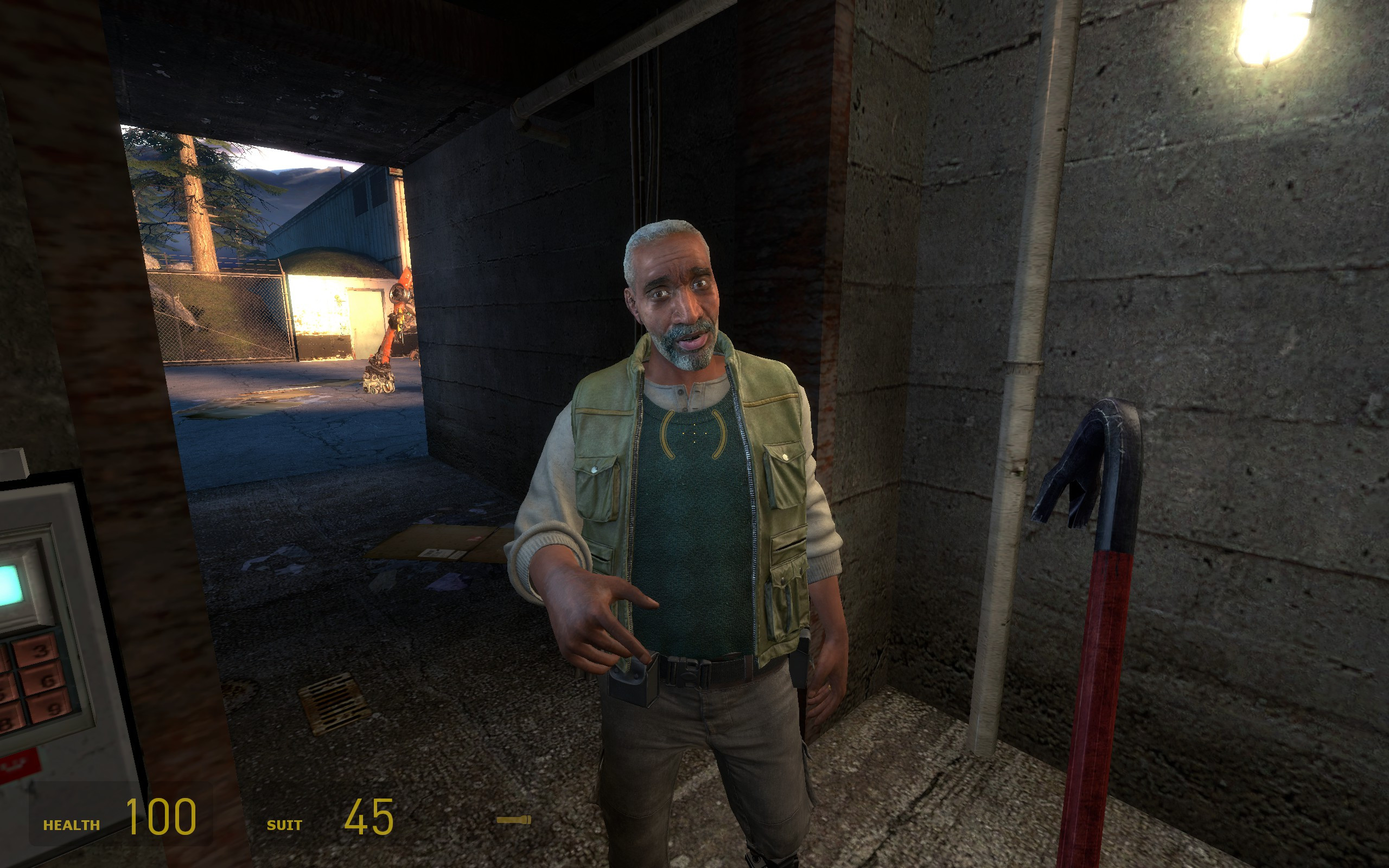 HL2 Eli with HLA clothes Mod for Half-Life 2 | HL2 Mods