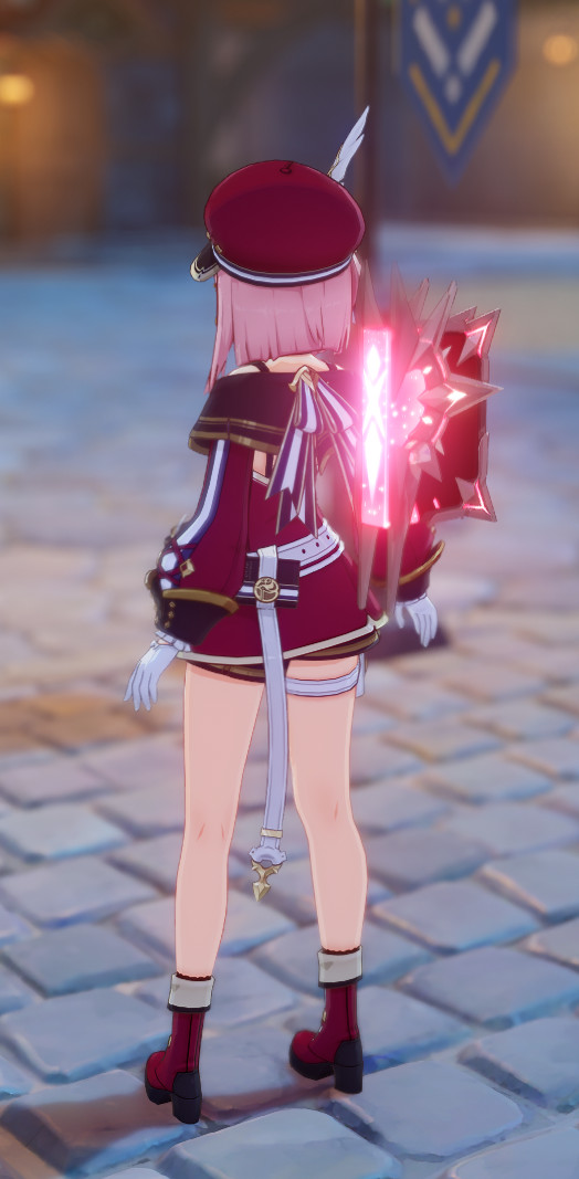 Favonius Codex to Red Lightning Mod for Genshin Impact | GI Mods