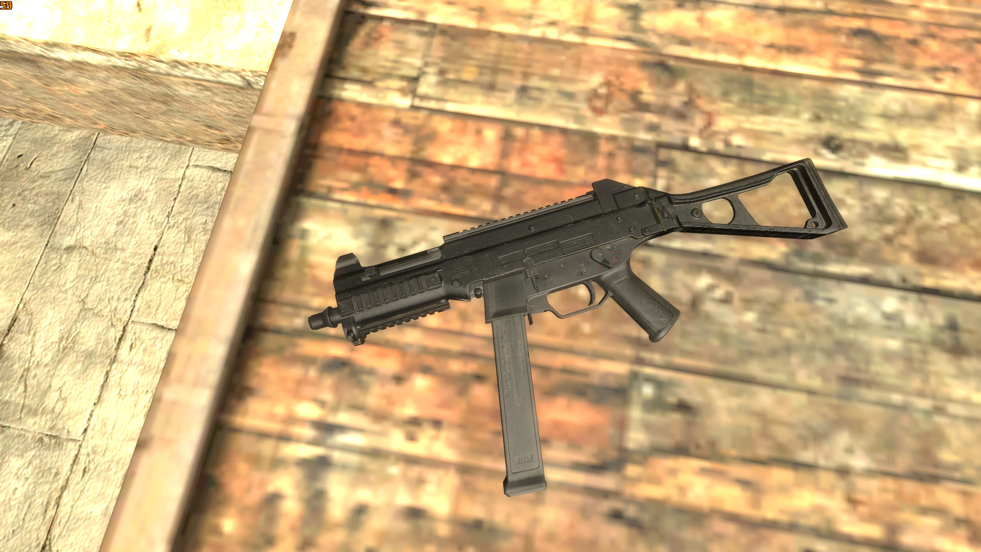 MW2R UMP-45 on MW animations Mod for Counter-Strike: Source | CS:S Mods
