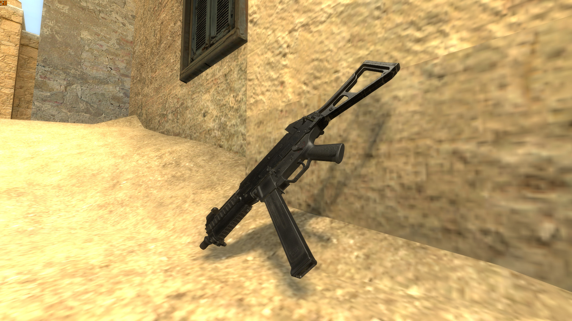 MW2R UMP-45 on MW animations Mod for Counter-Strike: Source | CS:S Mods