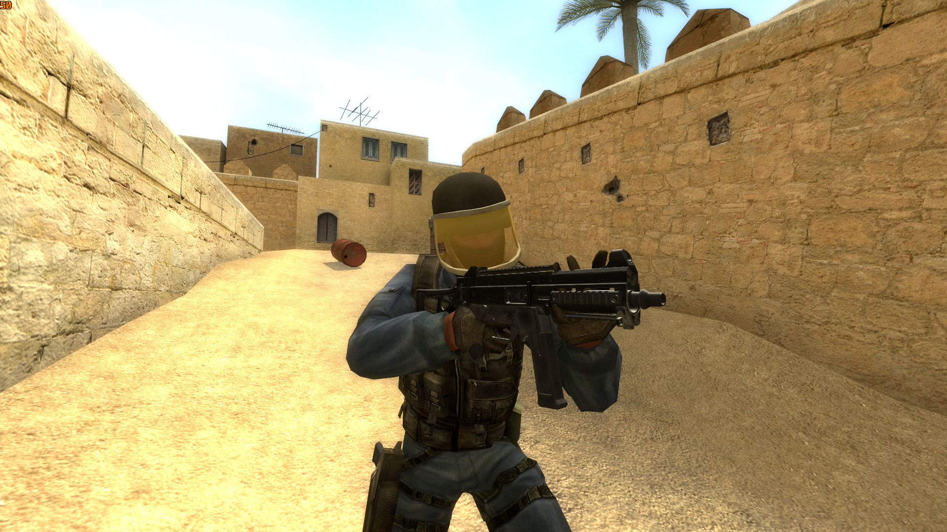 MW2R UMP-45 on MW animations Mod for Counter-Strike: Source | CS:S Mods