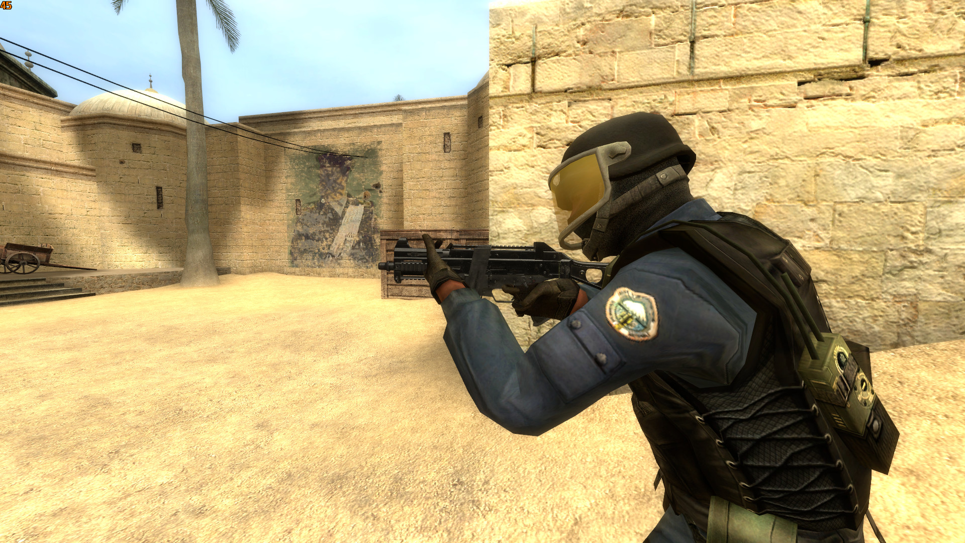 MW2R UMP-45 on MW animations Mod for Counter-Strike: Source | CS:S Mods