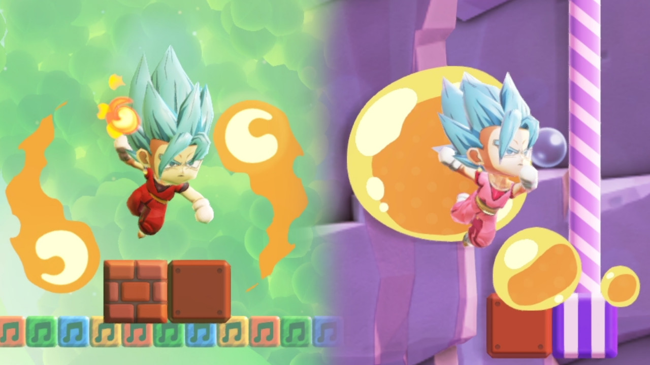 Vegito in Mario Wonder! Mod for Super Mario Bros. Wonder | SMBW Mods