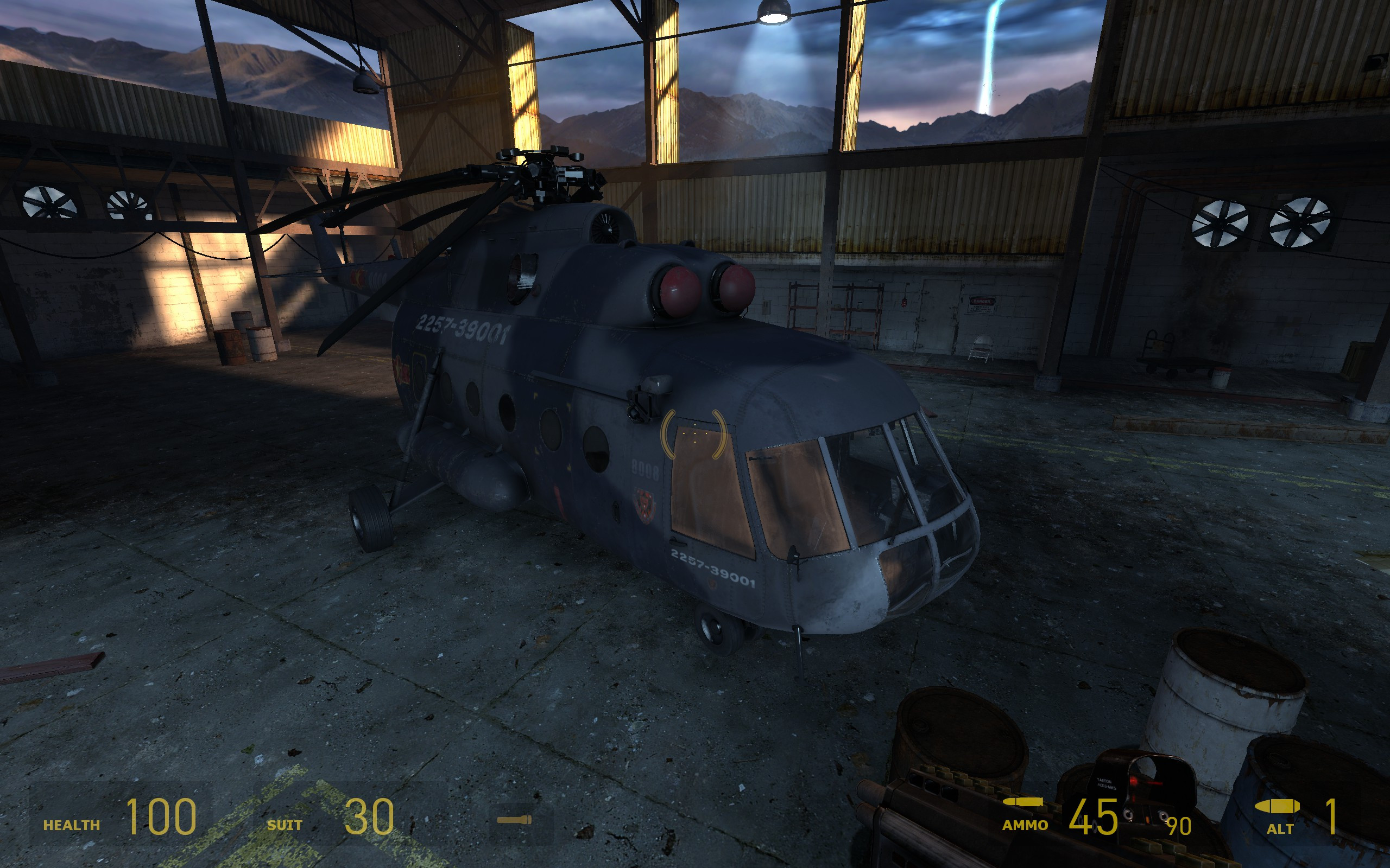 HLA Helicopter and Silo Elevator textures Mod for Half-Life 2 | HL2 Mods