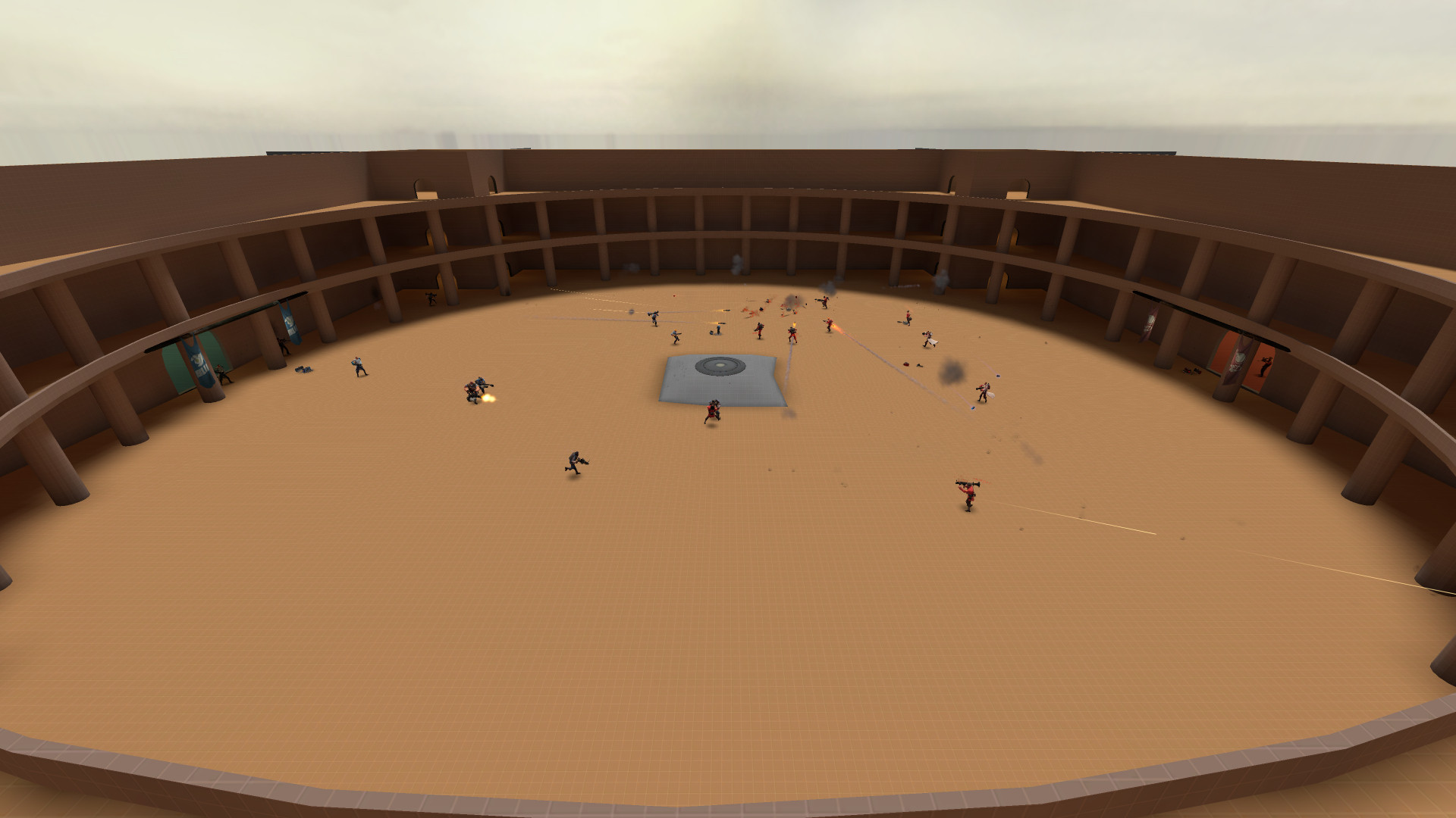 koth_colosseum (Roman-ish) Mod for Team Fortress 2 | TF2 Mods