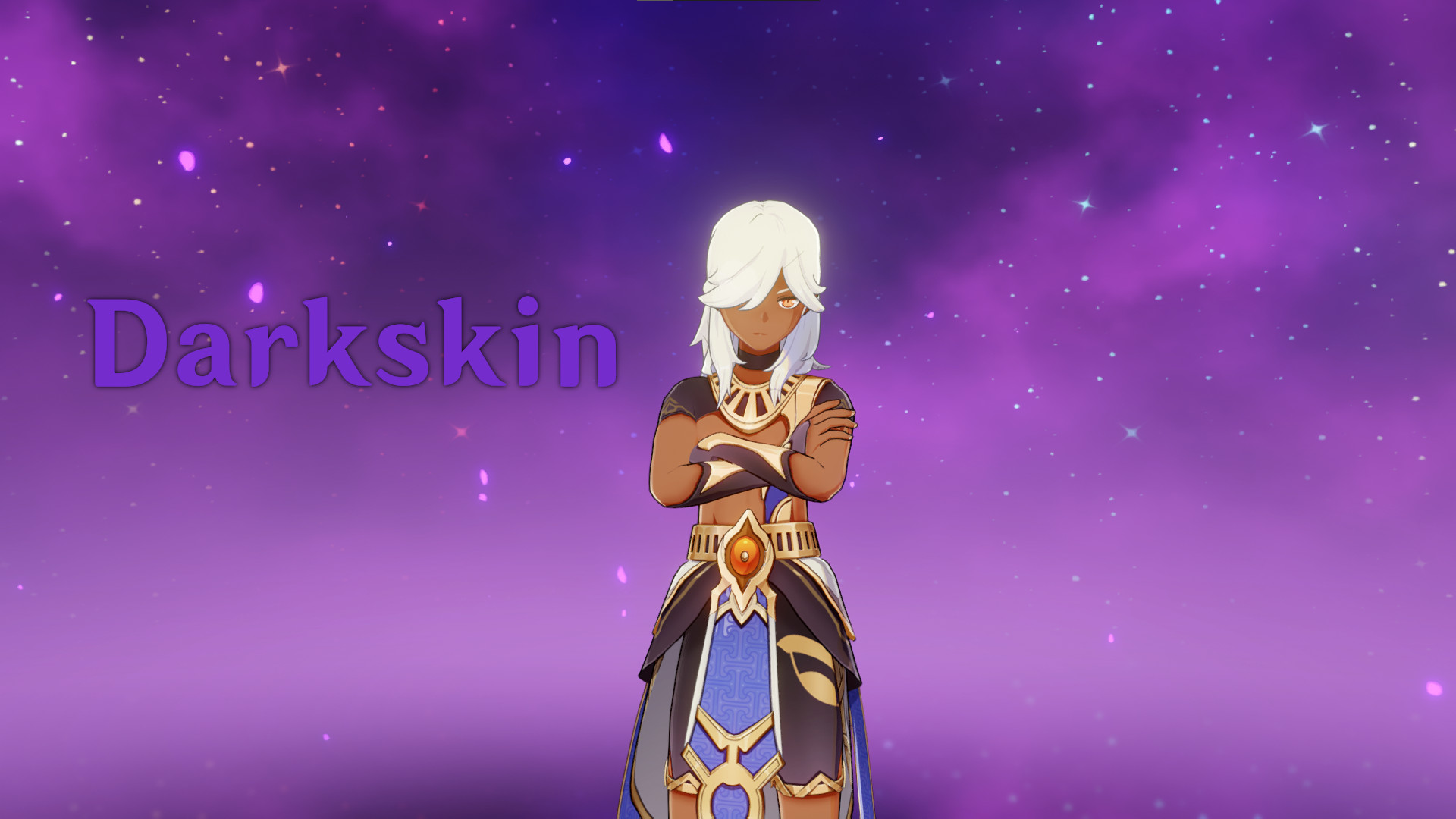 No Hat Cyno + Darkskin variant Mod for Genshin Impact | GI Mods