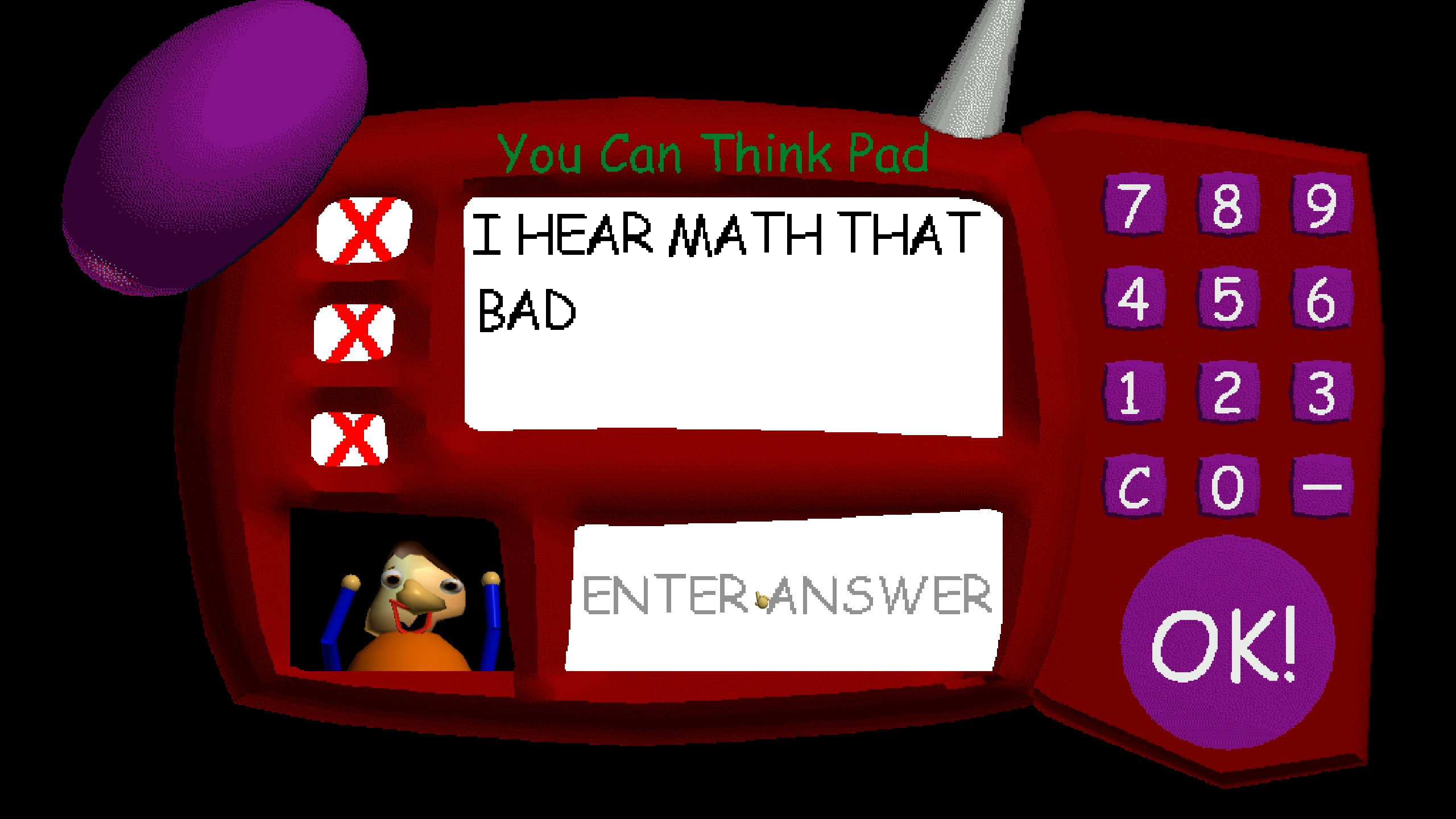 Null Helps Baldi Mod for Baldi's Basics | Baldi Mods