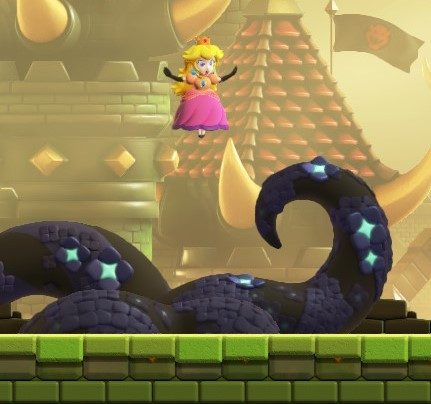 Sunset Peach Mod Mod for Super Mario Bros. Wonder | SMBW Mods