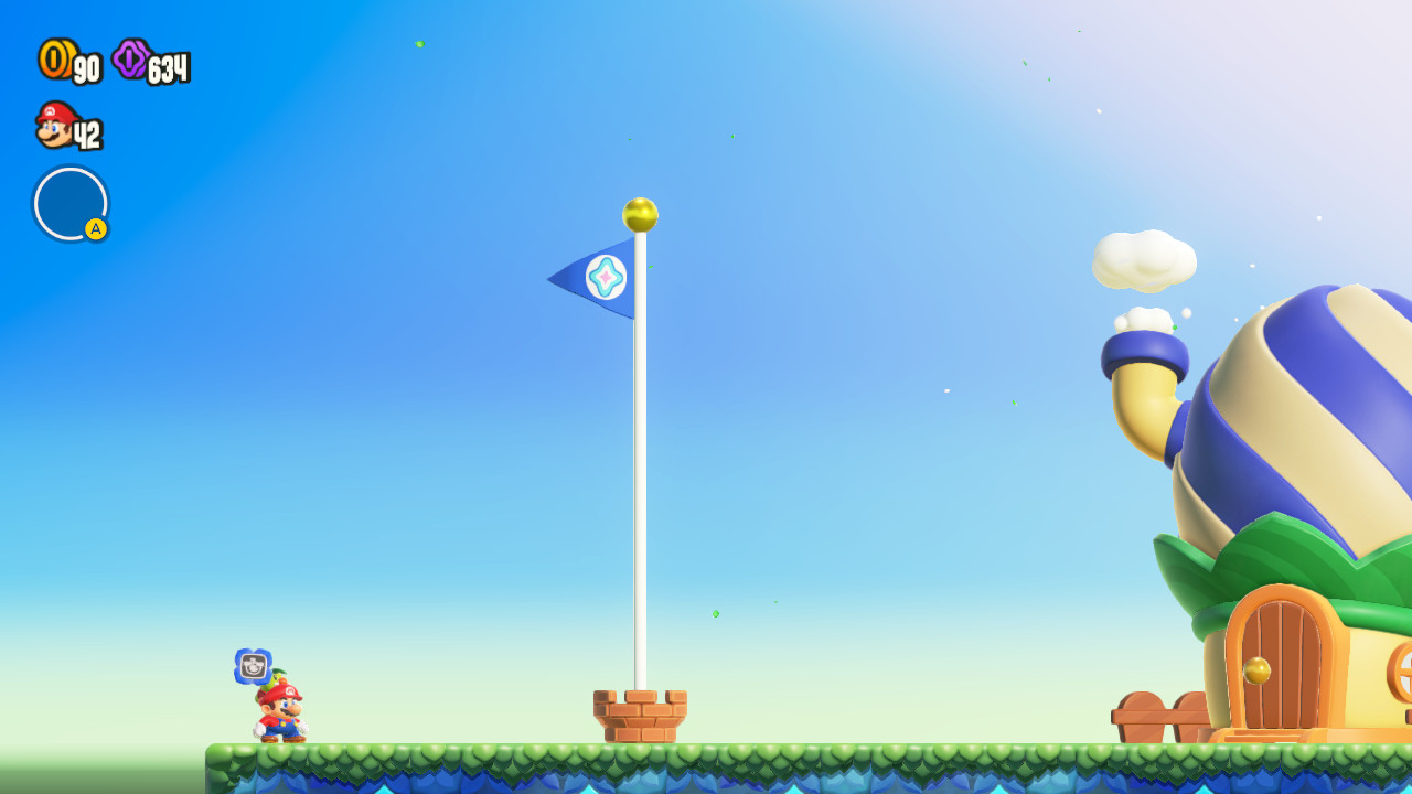 Empty 1-1 Level Template Mod for Super Mario Bros. Wonder | SMBW Mods