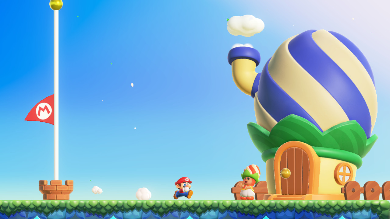 Empty 1-1 Level Template Mod for Super Mario Bros. Wonder | SMBW Mods