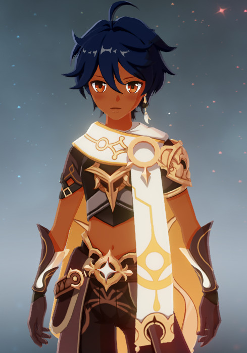 darkskinned aether Mod for Genshin Impact | GI Mods