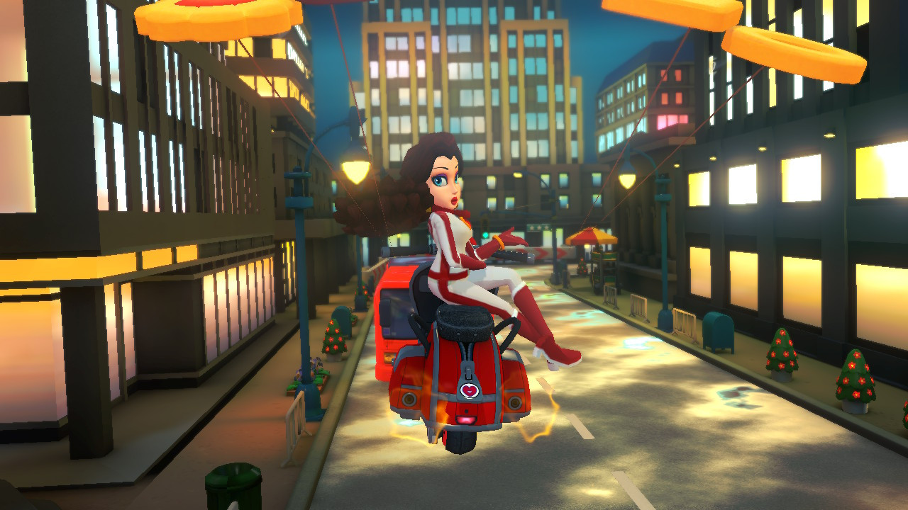 Pauline Princess Style Bike Suit Mod for Mario Kart 8 Deluxe | MK8D Mods