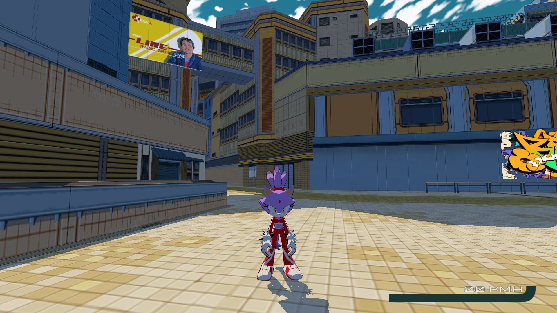 Blaze the Cat (Olympics) - DRIPREMIX UPDATE Mod for Bomb Rush Cyberfunk ...