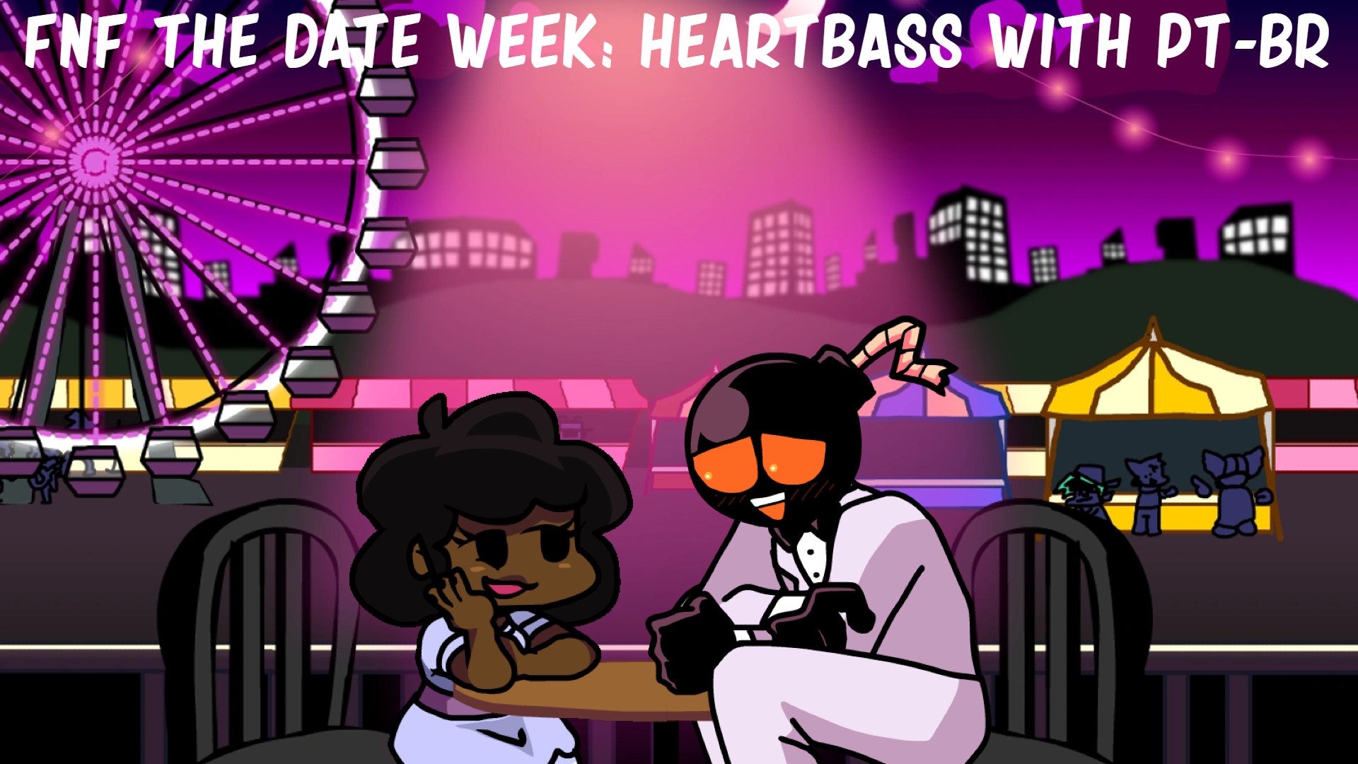 FNF The Date Week: Heartbass With PT-BR Mod for Friday Night Funkin ...