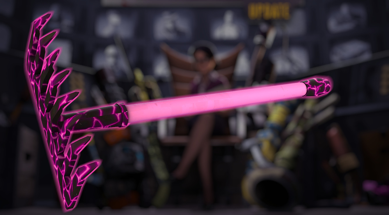 "Pink Elephant/Flash Fryer" Back Scratcher Mod for Team Fortress 2 ...