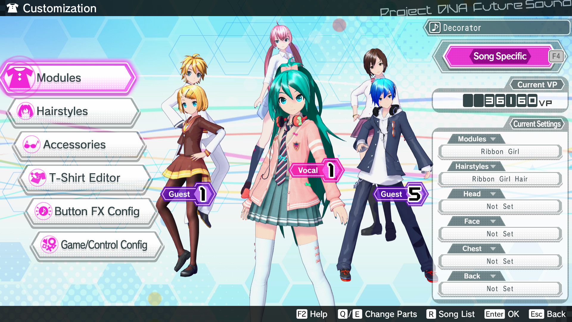 Future Tone UI for MM+ Mod for Hatsune Miku: Project DIVA Mega Mix+ ...