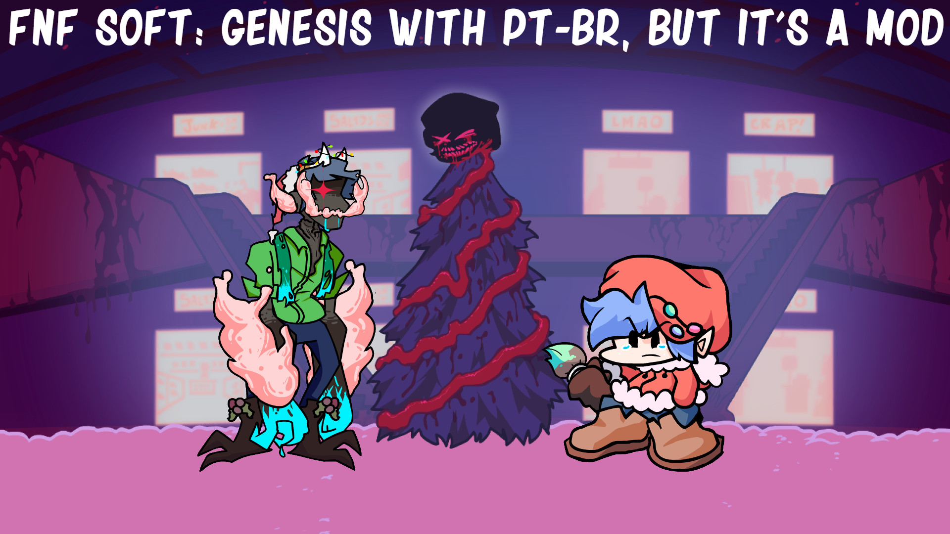 [SENSITIVE CONTENT] FNF Soft: Genesis With PT-BR, But It's A Mod Mod ...