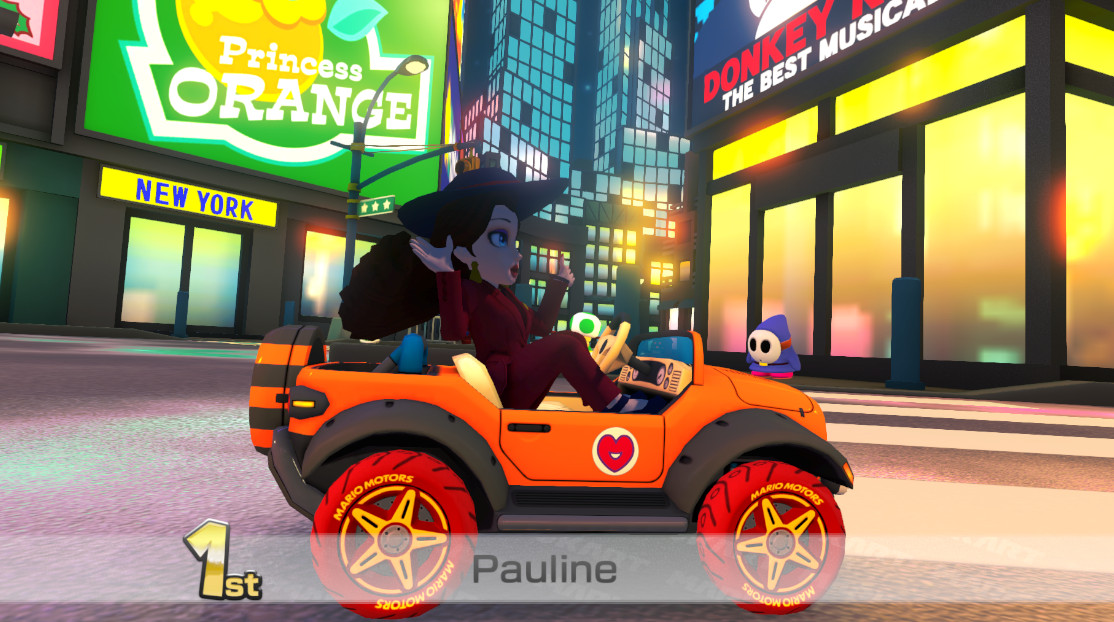 Pauline (Odyssey Skin) Mod for Mario Kart 8 Deluxe | MK8D Mods