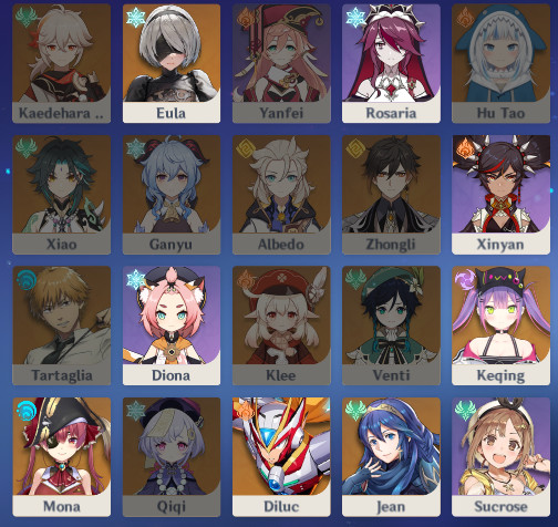 Custom Icon Mod Pack Mod for Genshin Impact | GI Mods